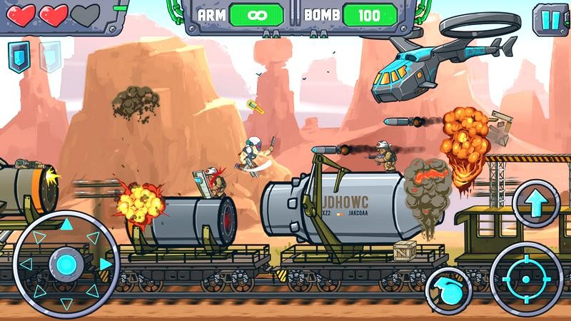 Metal Shooter - Rambo lùn kết duyên Contra đại náo Mobile